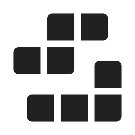 Tetris App Filled User Interface And Gesture Icons