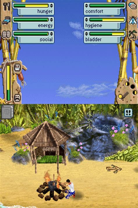 The Sims 2 Castaway Ds Screenshots