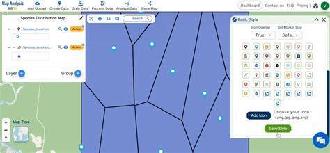 Online Conversion Points Into Polygon Map Mapog
