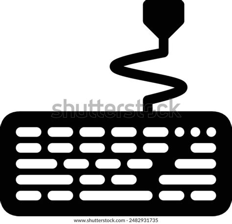 Keyboard Icon Sign Typing Keyboard Icon Stock Vector Royalty Free 2482931735 Shutterstock