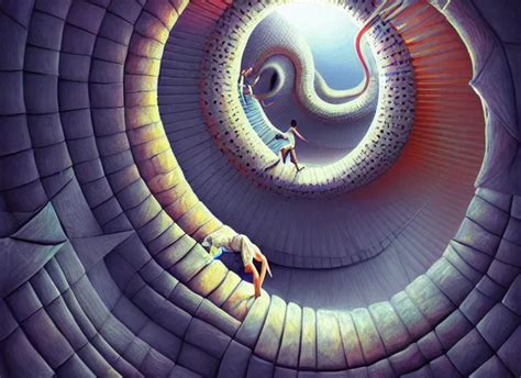 A Hyper Detailed D Render Of Climbing The Upward Stable Diffusion OpenArt