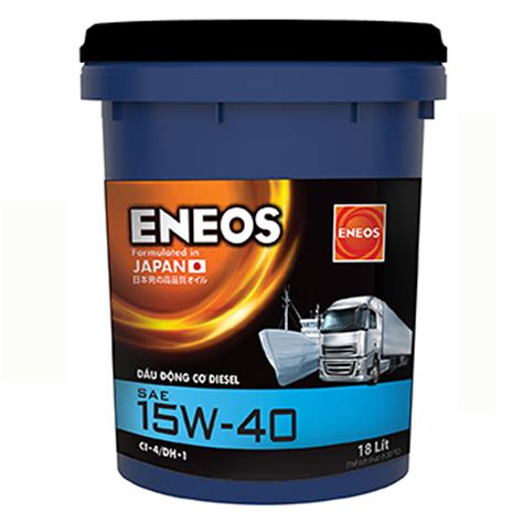 ENEOS DIESEL ENGINE OIL CI-4/DH-1 15W-40 - Dầu nhớt eneos