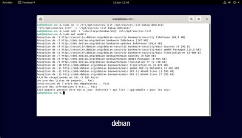 Mettre à Jour Debian 11 Vers Debian 12 Bookwom