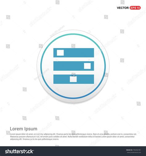 Computer Server Icon White Background Icon Stock Vector Royalty Free