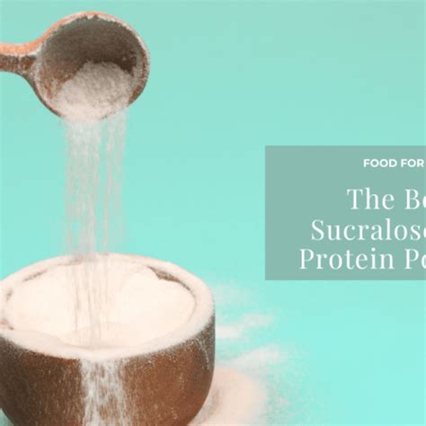 5 Best Protein Powder Brands With Real Sugar Food For Net