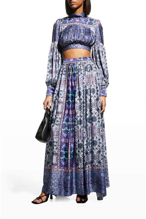 Missoni Metallic Ombre Maxi Skirt Neiman Marcus