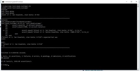 Assert Equal In Ruby Have Text Error Stack Overflow