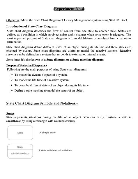 SOLUTION State Chart Diagram Notes Of Oosd Studypool