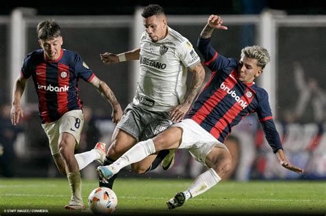 Atlético Mineiro arranca empate o San Lorenzo nas oitavas da