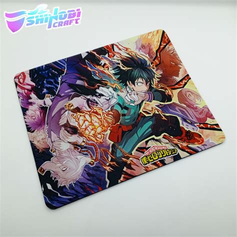 Anime Mouse Pad My Hero Academia Izuku Midoriya Mha Hero For Pc