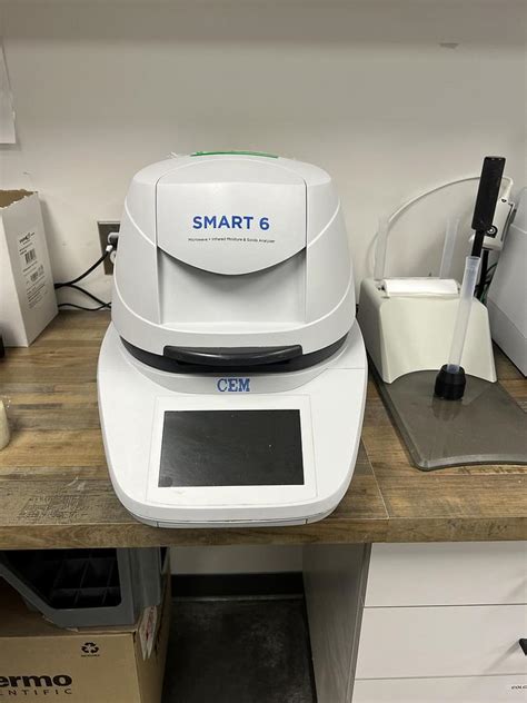 Used Sold Used Cem Moisture Solids And Fat Analyzer Models Smart 6 And Oracle Mqc At Carter