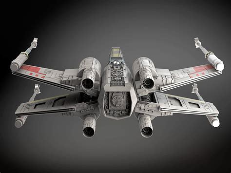Star Wars X Wing Fighter 3d Model By Squir
