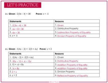 Geometry Powerpoint Intro To Proofs I Distance Learning The