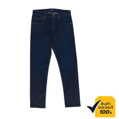 Mc Jeans กางเกงยีนส์ แม็ค แท้ ผู้ชาย กางเกงขายาว ทรงขาเดฟ สียีนส์ ทรง