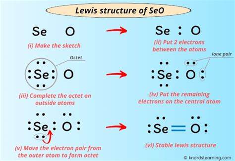 Lewis Structure Of Seo With Simple Steps To Draw