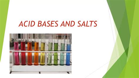 Acid Bases And Salt Ppt
