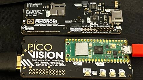 Pimoroni S Pi Powered Pico Vision Nears Completion Tom S Hardware