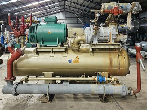 Used Mycom 200vld Screw Compressor On Nh3 Hos Bv