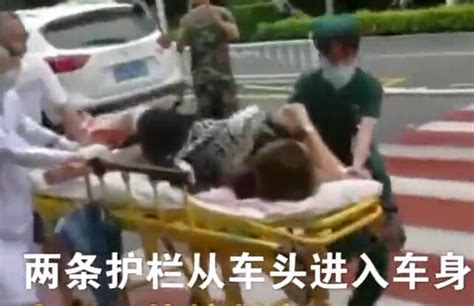 女司机驾suv撞护栏 下体被刺穿血流不止 搜狐汽车