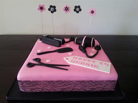 Hair Stylists Cake Hair Stylist Cake 30th Birthday Hair Hair Talent