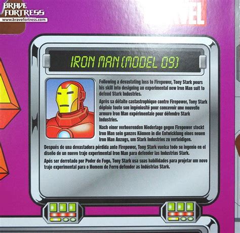 Marvel Legends Retro Iron Man Wave Brave Fortress