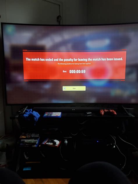 I Have Been Banned For Losing Connection After The Match Fantastic R