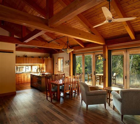 Modular Timber Frame Home Interiors Fourteen Homes Where