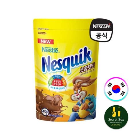Nestle Nesquik Chocolate Powder Pouch 400g Shopee Singapore