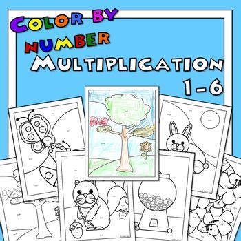 Color By Number Multiplication Math Activities Elementary Fun Math Activities Math Activities