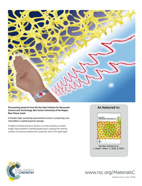 Pdf Flexible High Sensitivity Piezoresistive Sensor Comprising Of Au Nanoribbon Coated Polymer