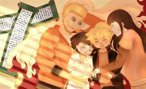 Naruto Hinata Bolt And Himawari Hinata Anime Naruto