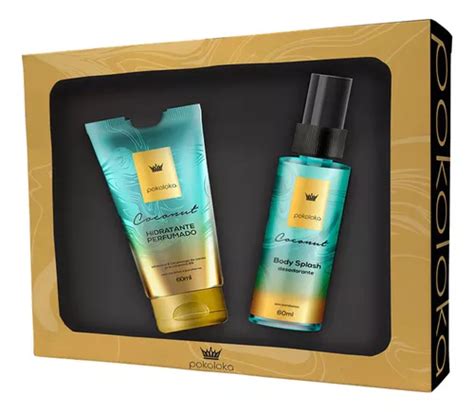 Kit Pokoloka Coconut Hidratante Body Splash 60 Ml MercadoLibre