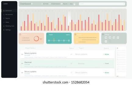 Web Ui Ux Application Data Infographic Stock Vector Royalty Free Shutterstock