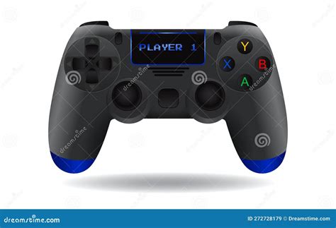 3d Realistic Gamepads Isolated On White Background Video Games And Gaming Time Concept Vector