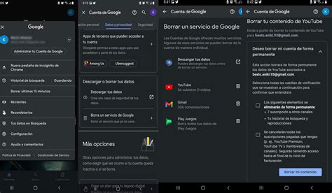Cómo eliminar tu cuenta de Google permanentemente