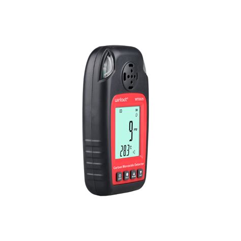 Wintact Wt8825 Carbon Monoxide Gas Detector With Monochromatic Lcd Dis