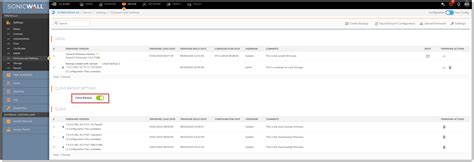 How Can I Save A Backup Settings File From A Sonicwall Firewall