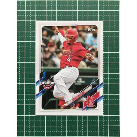 ★topps Mlb 2021 Opening Day 41 Yadier Molina St Louis Cardinals ベース