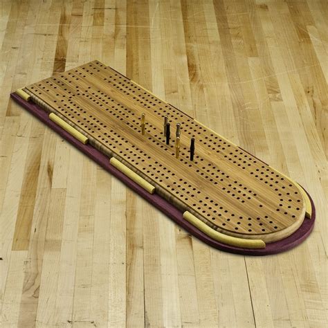Xl Cribbage Board Templates 3 Player Curved Track Rockler Woodworking And Hardware