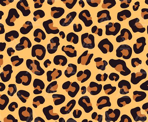 Patrón De Manchas De Leopardo Svg Patrón De Estampados De Guepardo Sin