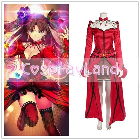 Fategrand Order Rin Tohsaka Cosplay Costume Custom Made Carnival