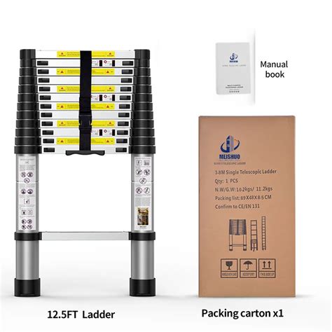 Folding Extension Ladder Aluminum Scaffolding Ladder Heavy Duty