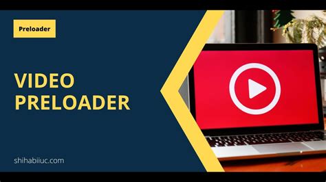 How To Create A Video Preloader On Your Website Static Wordpress