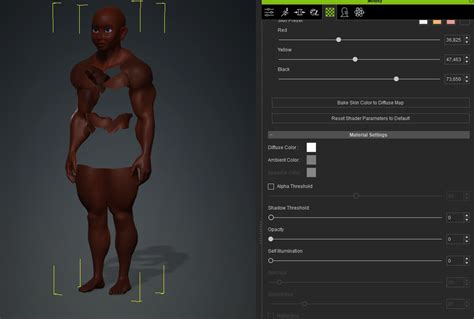 Opacity Map Hides Parts Of Torso Of Body Blender Reallusion Forum Community For Iclone
