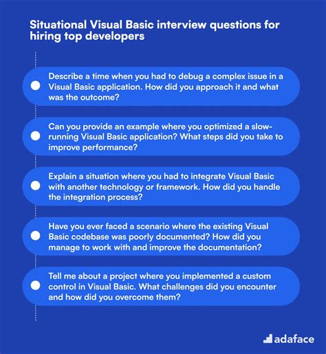 Visual Basic Interview Questions Adaface
