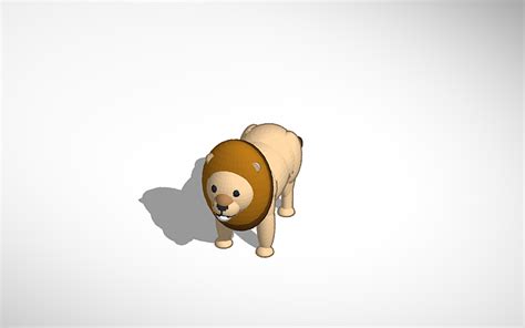 3d Design Lion Tinkercad