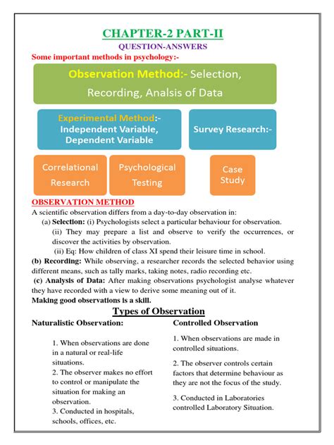 Ch 2 Part 2 Pdf Experiment Survey Methodology