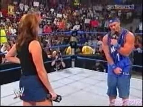 Stephanie Mcmahon And John Cena Segment
