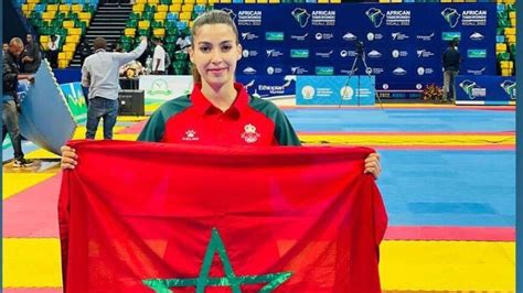 Taekwondo Oumaima El Bouchti Qualifiée Pour Les Jo De Paris