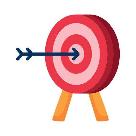 Target And Arrow 12021072 Vector Art At Vecteezy